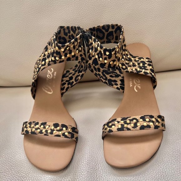 Onex | Shoes | Ladies Leopard Sandals | Poshmark